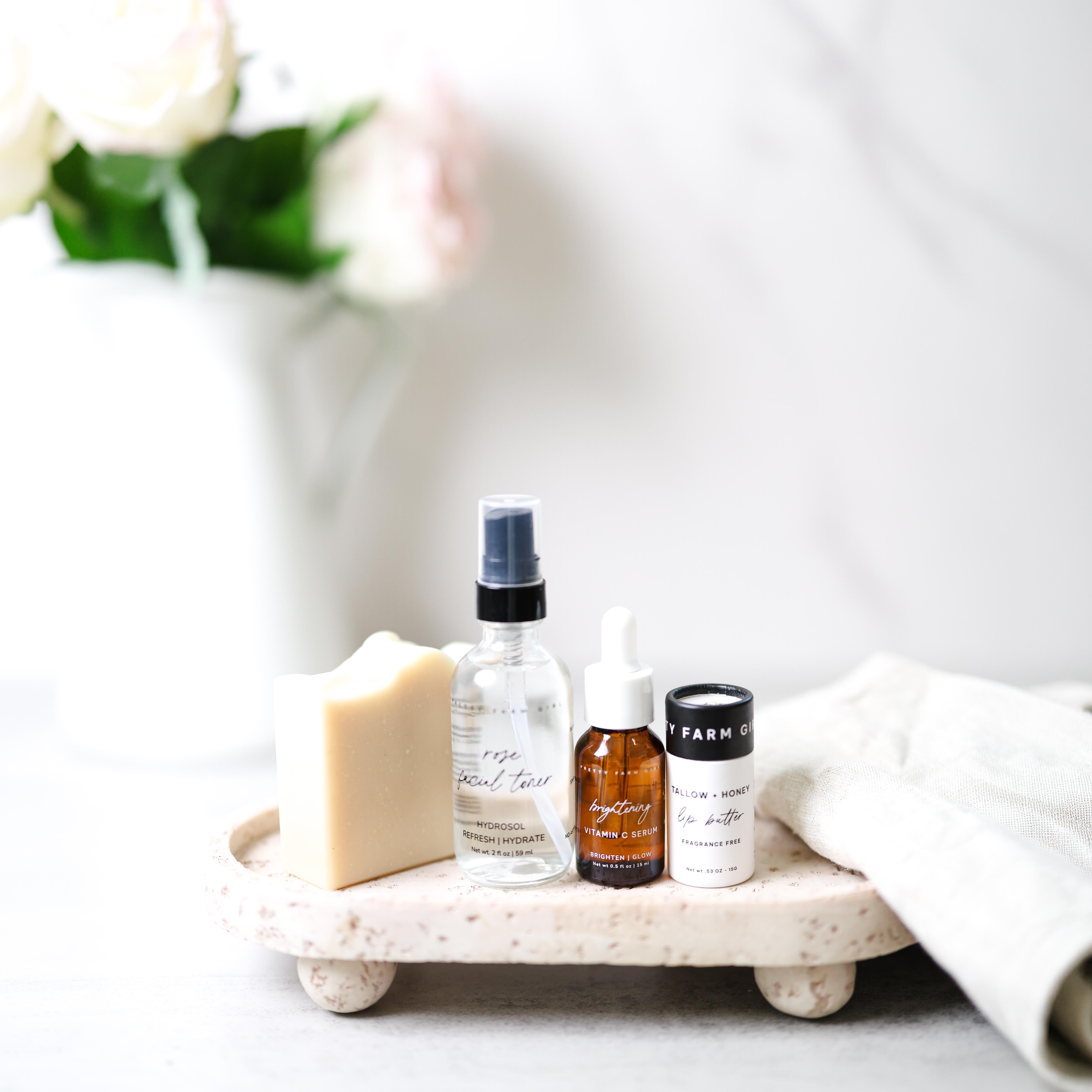 Rooted and Ready: Travel-Size Skincare Essentials Kit – Pretty farm girl