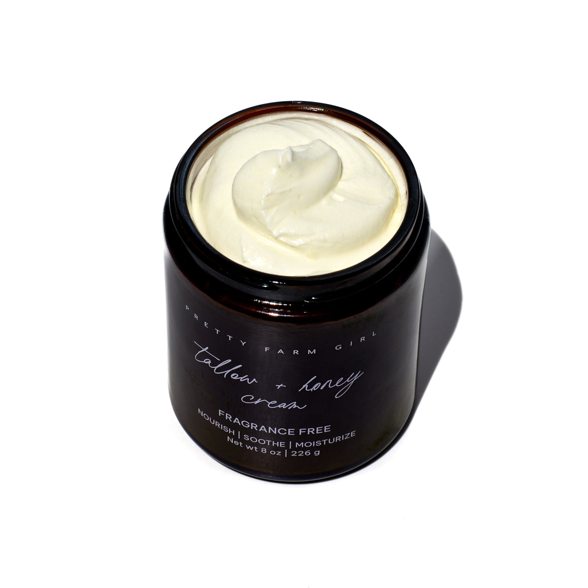 Fragrance Free Tallow + Honey Cream for Sensitive Skin – Pretty farm girl
